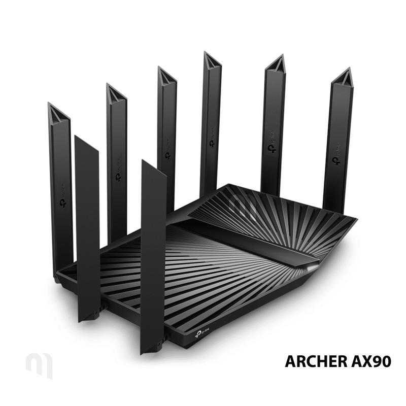 ROUTER WI-FI 6 TP-LINK ARCHER AX90 AX6600, 8 ANTENAS, 3 PUERTOS GB.